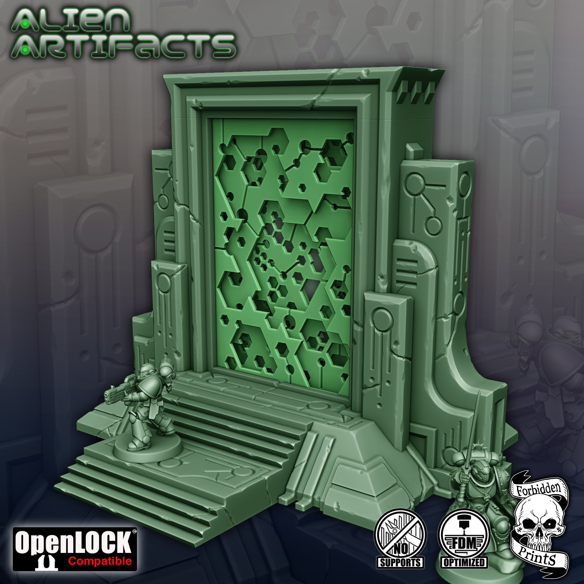 Alien Artifacts - Warp Gate – TabletopTerrainUK