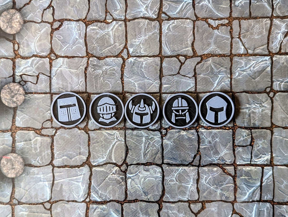 Guard / Soldier / Mercenary Tokens – TabletopTerrainUK